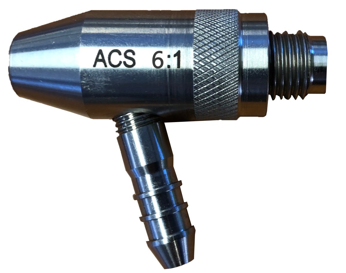 Acid Injector 6:1 Stainless [165 Acid Venturi 6S] - BE Pressure Supply ...