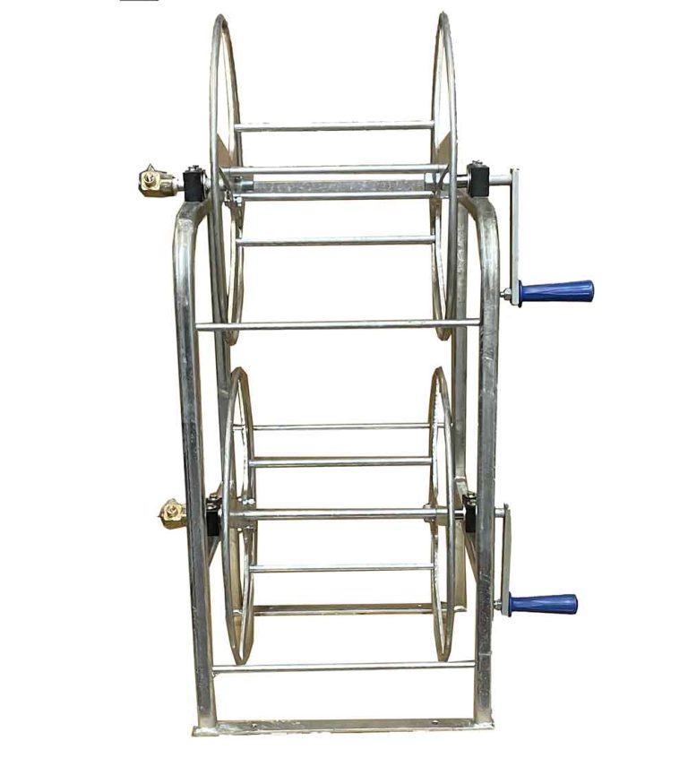 Twin Wide 80 M Hose Reel - 3/8" Swivel and Spindle [175 85.402.090 ...