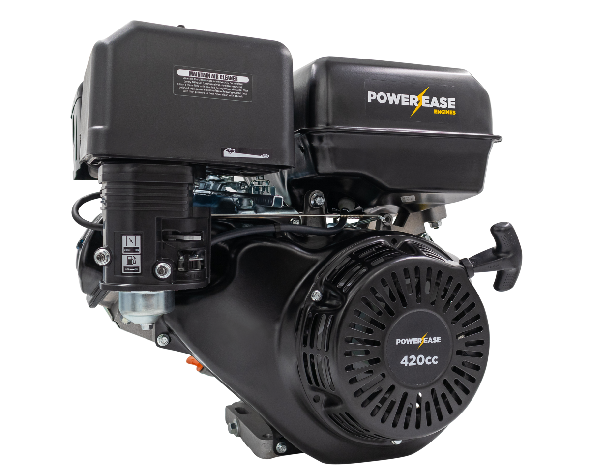 Powerease 15 hp 420CC Engine Q-Shaft [166 R420-RQ] - BE Pressure Supply Limited