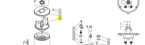 Chimney Cover [HYD 20-0372] - BE Pressure Supply Limited