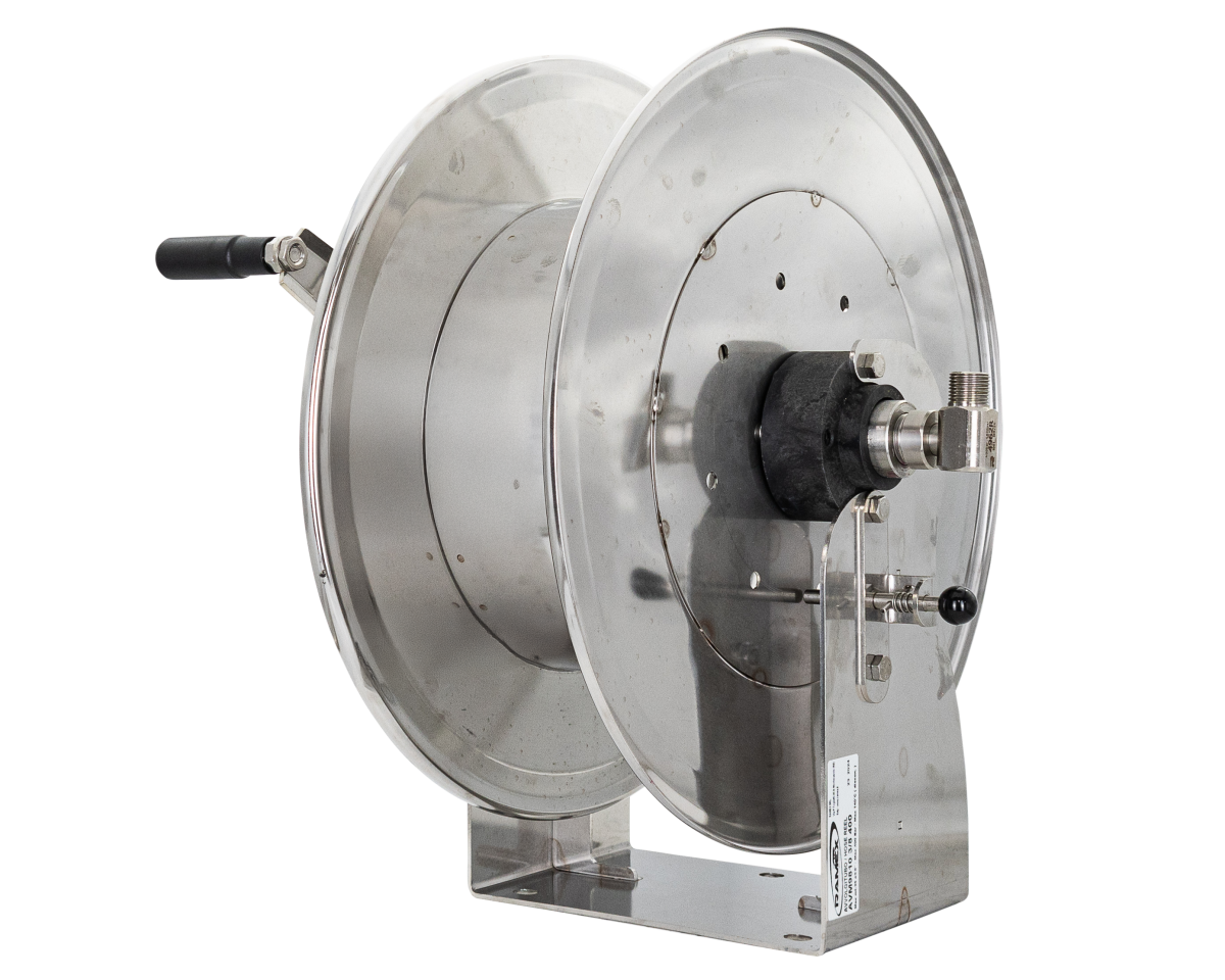 Hose Reel - Stainless [175 AVM9810] - BE Pressure Supply Limited