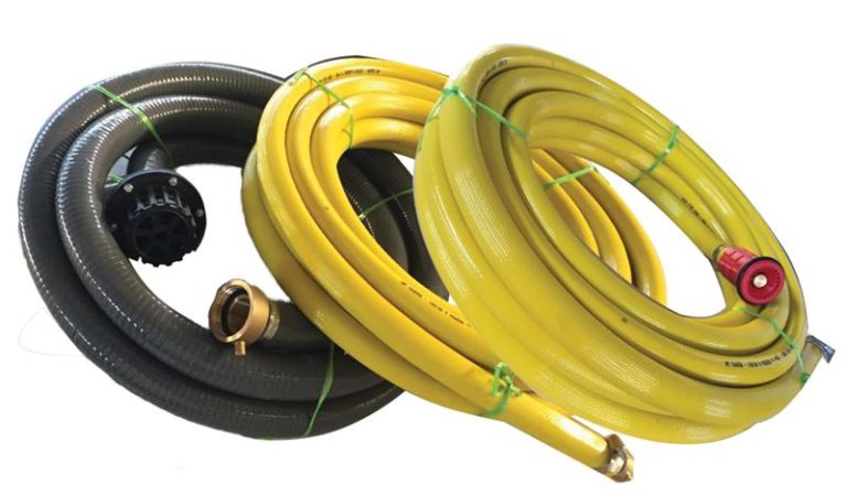 Fire Hose Kit - 2" Suction Hose - 3/4" Discharge Hose - BE Pressure ...