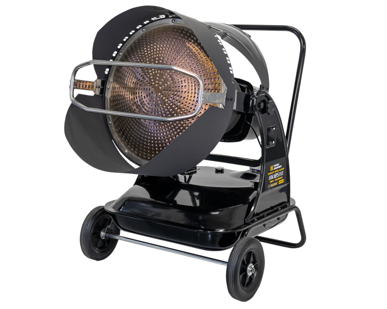 BE Industrial Radiant Diesel Heater – 36kW (125,000BTU) – With ...